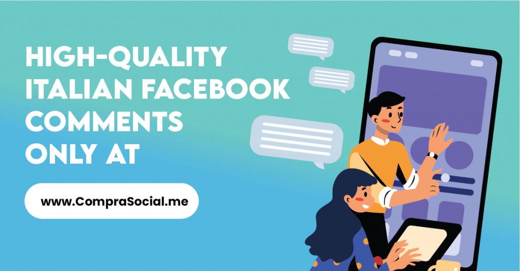 Comprare commenti Facebook Italiani - CompraSocial.me